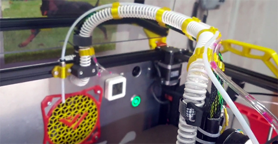 Cable/Hose Organizer for VzBoT by Perinski - Thingiverse