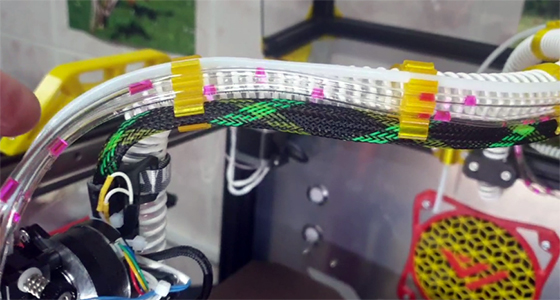 Cable/Hose Organizer for VzBoT by Perinski - Thingiverse