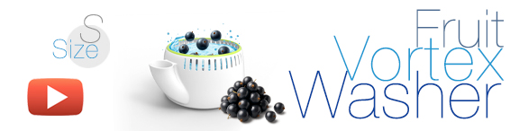 Vortex Fruit Washer (Size S) by Perinski - Thingiverse